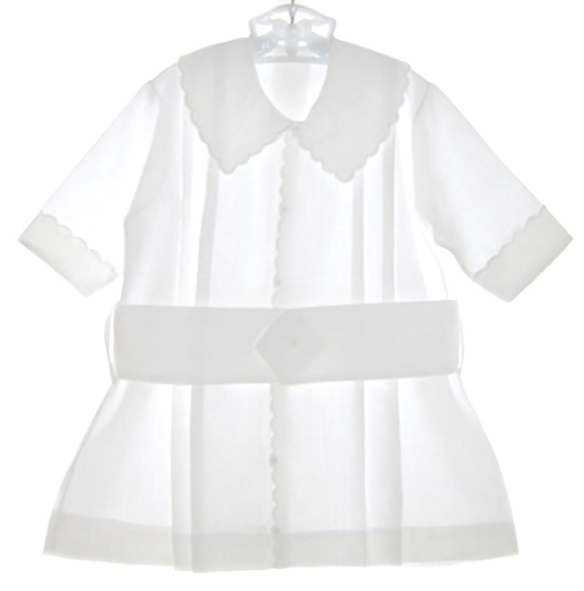 Victorian Baby Dresses Heirloom Victorian White Baby Dress With Wide Belt