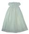 NEW Allie Wade Pearl White Silk Christening Gown