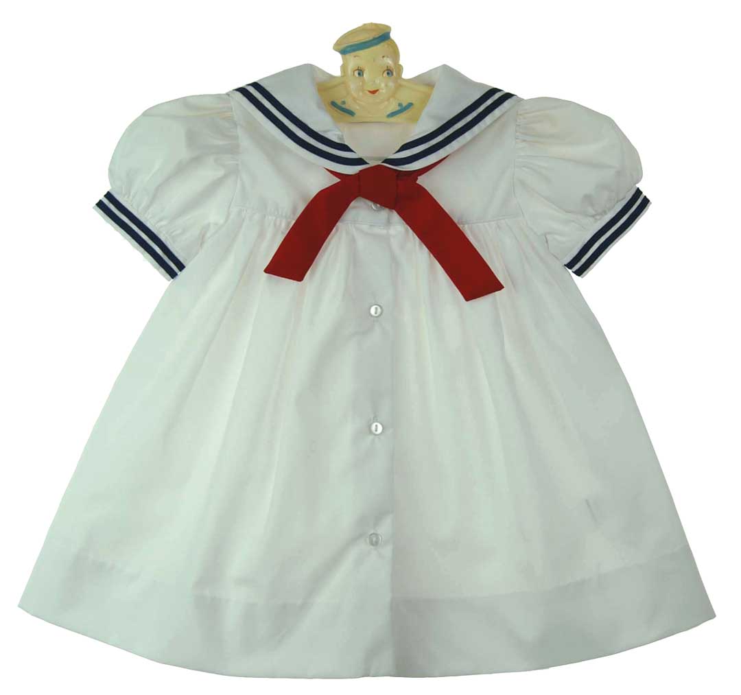 C. I. Castro sailor dress,Castro sailor outfit,baby sailor dress,baby ...