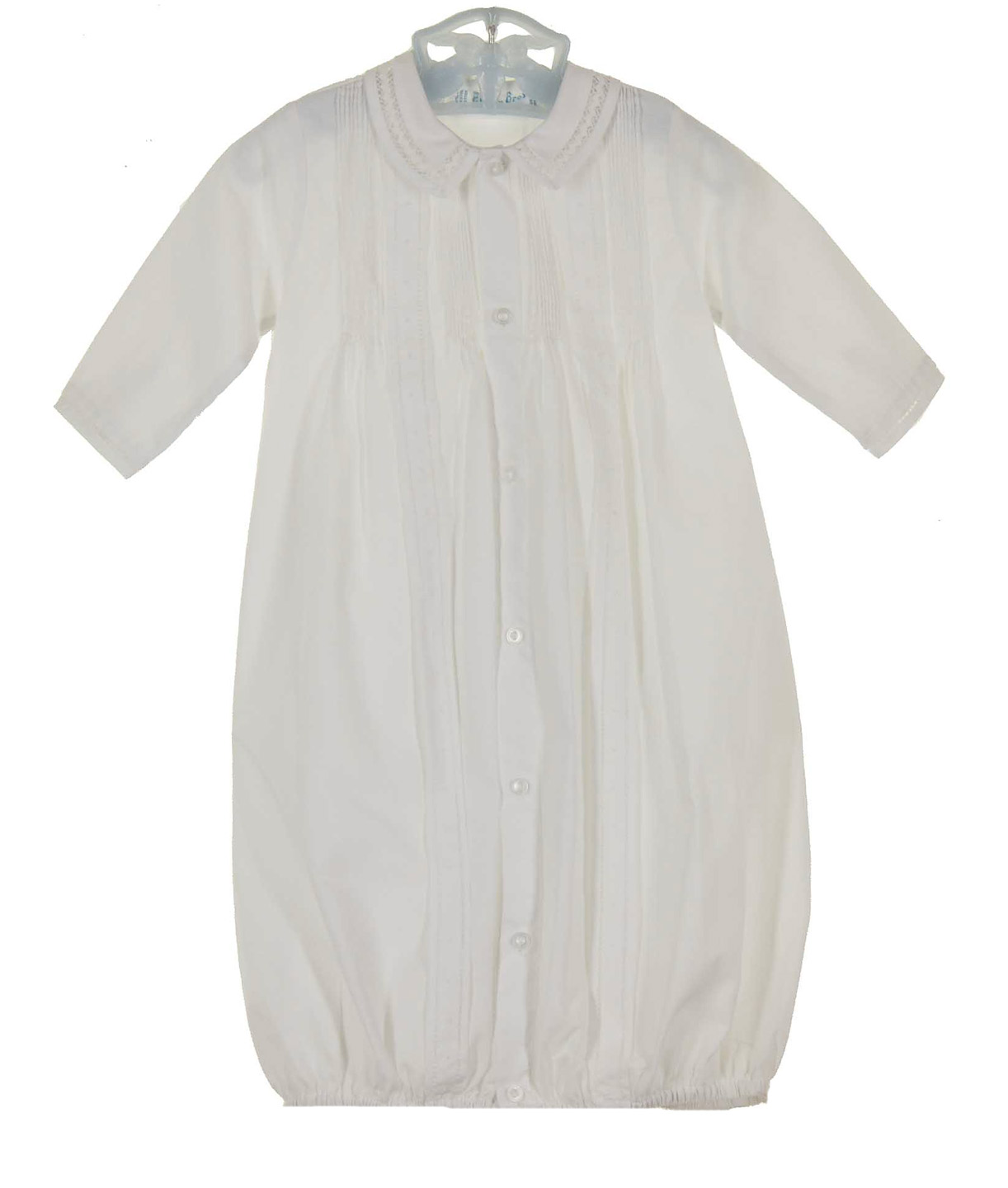 Feltman Brothers white daygown with pintucks and fagoting,Feltman ...