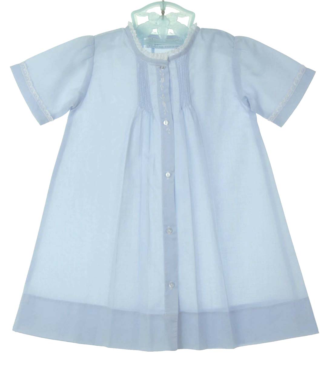 daygown,baby boy daygown,infant boy daygown,newborn daygown,blue ...