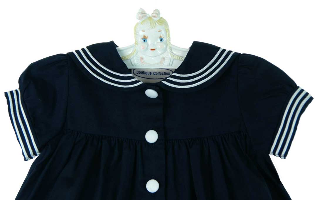 navy sailor dress,navy sailor outfit,baby sailor dress,baby girl navy ...