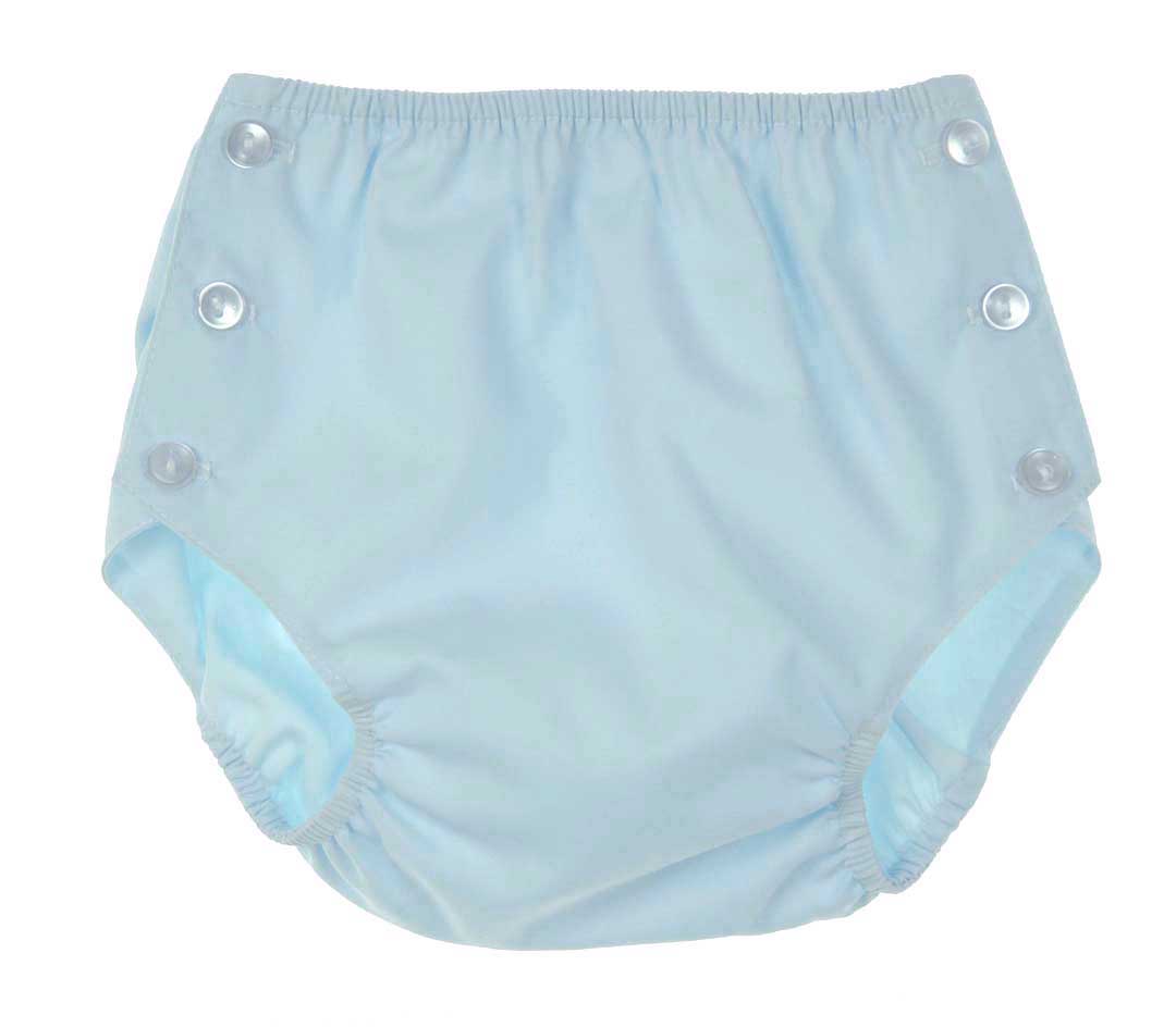 monogrammable blue diaper cover,personalized diaper cover,blue buttoned ...