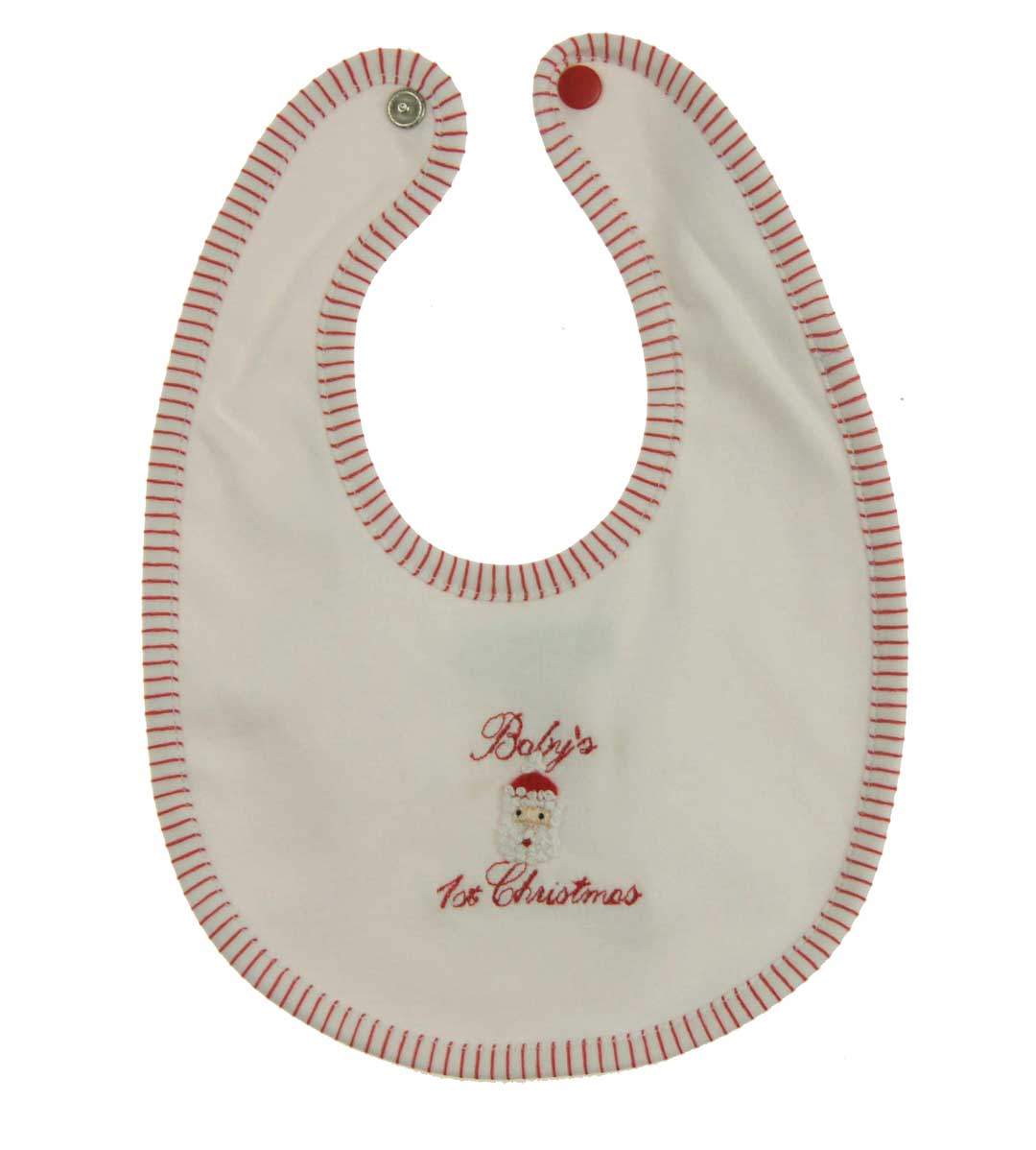 Petit Ami Christmas bib,Petit Ami Santa bib,babys first Christmas bib ...
