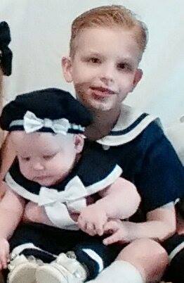 NEW Rare Editions Navy Sailor Capri Set