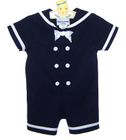NEW Rare Editions Navy Sailor Capri Set