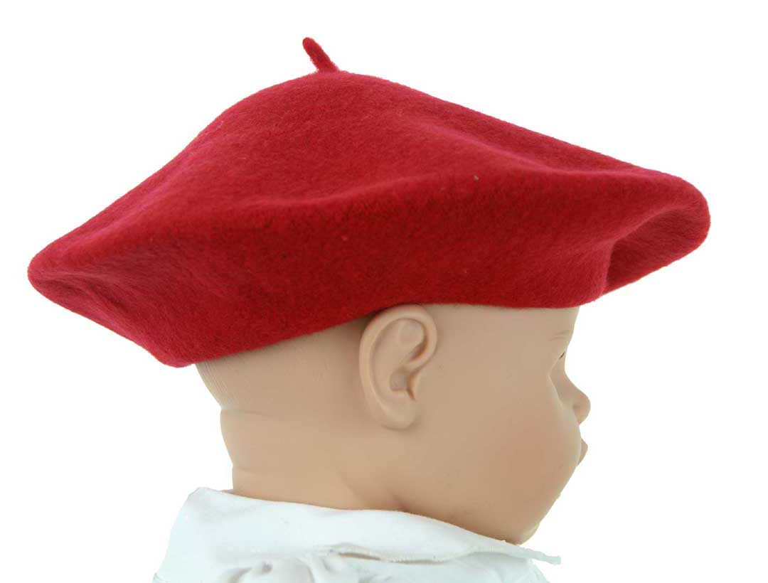 NEW Red Wool Beret for Toddlers