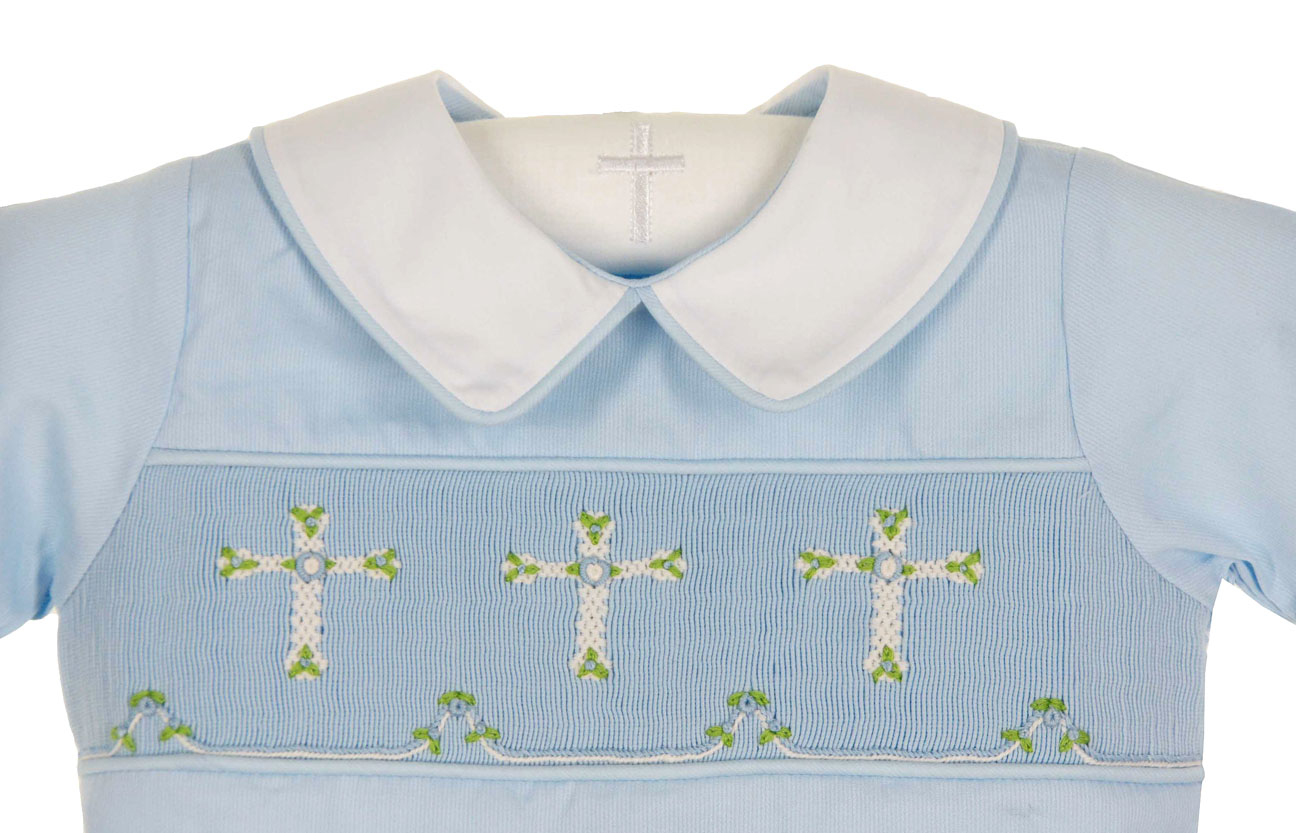 NEW Remember Nguyen (Remember When) Blue Smocked Shorts Set with ...