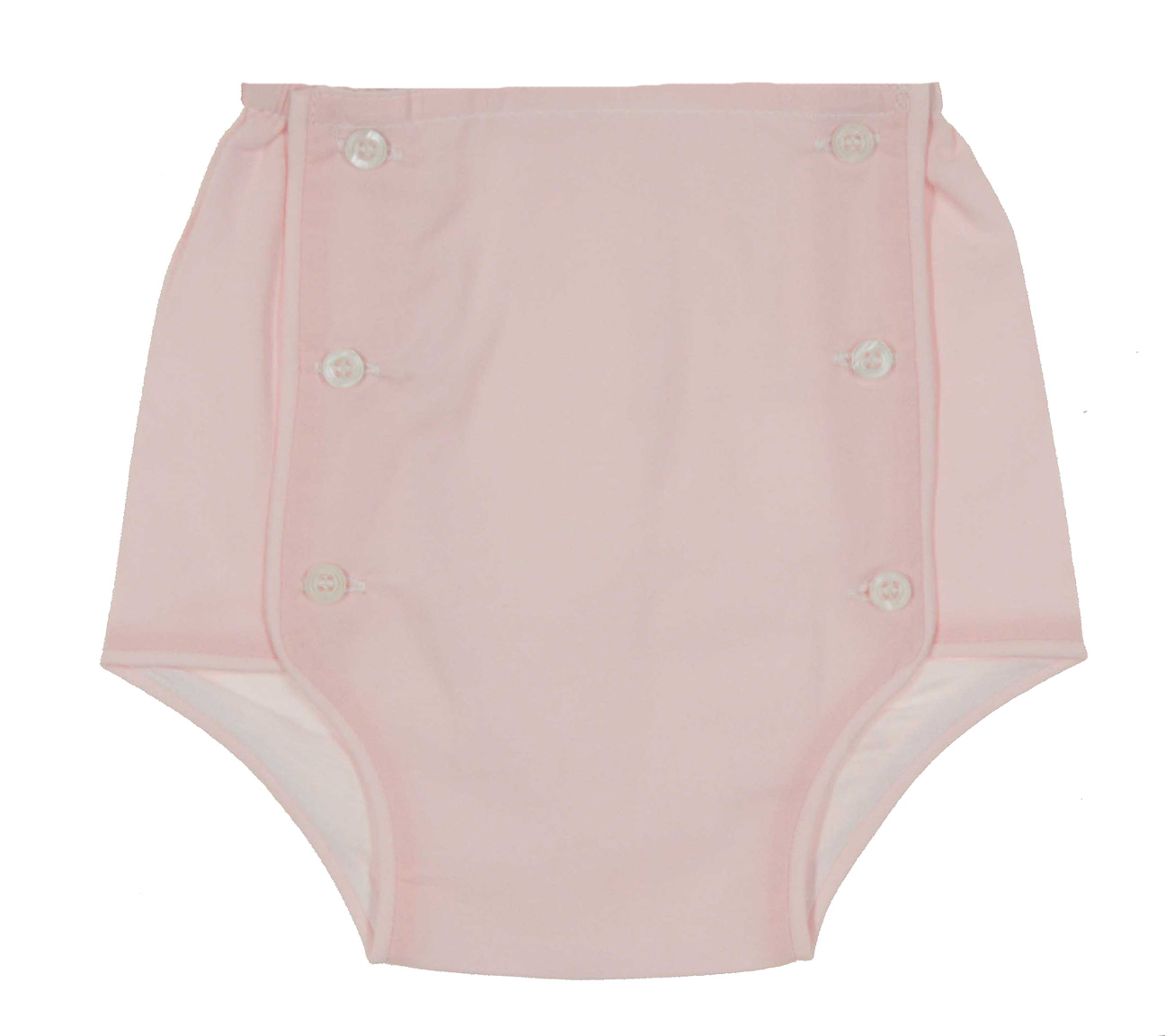 Remember Nguyen pink diaper set with embroidered chick,vintage style ...