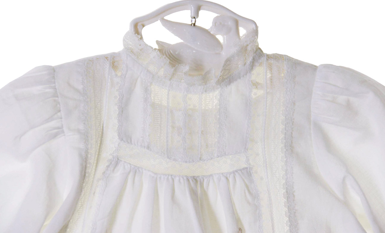 NEW Remember Nguyen (Remember When) Antique White Cotton Mid-length ...