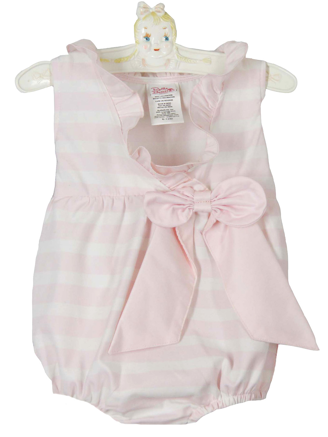 Ruffle Butts pink striped bubble,pink striped birthday bubble,baby ...