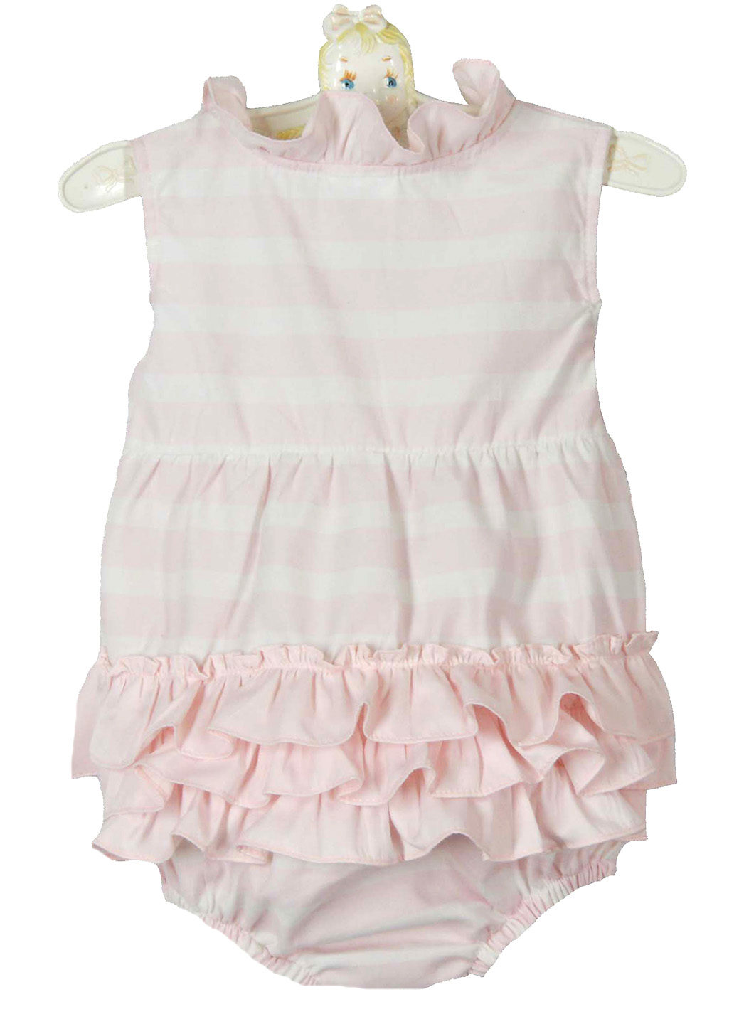 Ruffle Butts pink striped bubble,pink striped birthday bubble,baby girls pink striped bubble ...