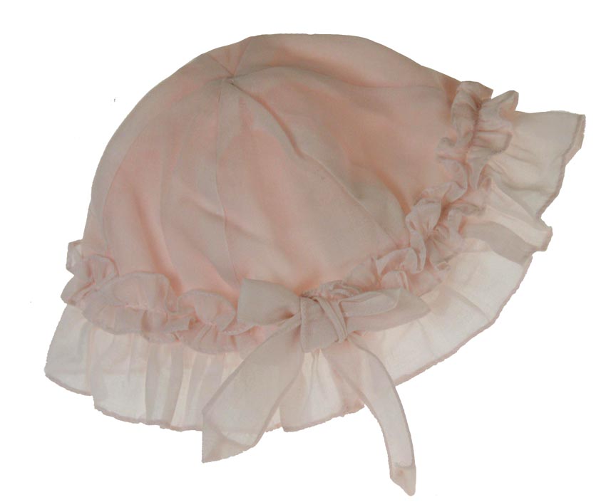 NEW Sarah Louise Pink Voile Smocked Bubble Set with Ruffled Bottom and ...