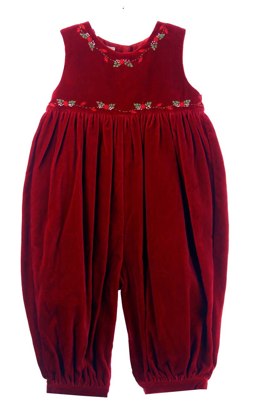 Sarah Louise red velvet romper,red velvet baby girl romper,red velvet ...