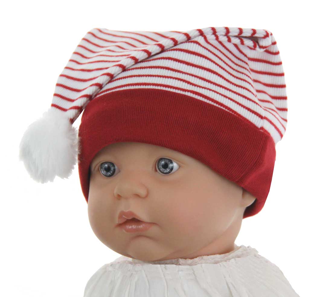Baby striped Santa hat,infant striped Santa hat,toddler striped Santa ...