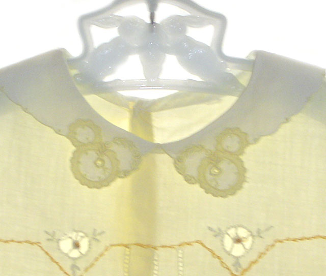 Vintage and Heirloom Baby Clothing Vintage 1930s Yellow Romper with ...