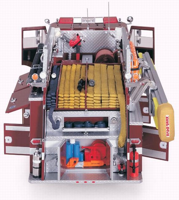 Code 3 1/32 Diamond Plate Series® #6 Skywalker Ranch Fire Brigade (12986)