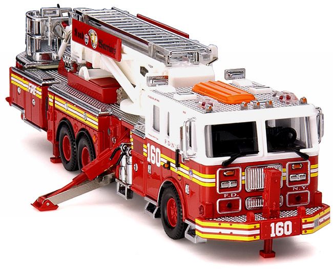 Code 3 FDNY Aerialscope Tower Ladder - 160 (12730-0160)