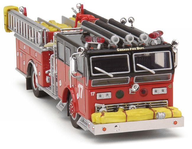 Code 3 BACKDRAFT Chicago, IL 1970 Ward LaFrance Pumper E-17 (12392)