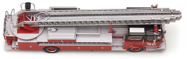 Code 3 BACKDRAFT Chicago, IL 1972 Mack CF Rear Mount Ladder L-46 (12495)