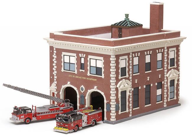 Code 3 BACKDRAFT Chicago, IL Firehouse E-17/L-46 (13107)
