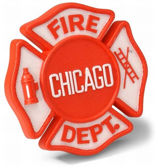 Code 3 Chicago Fire Department Resin Patch 13026 Code 3 Chicago Fire Department Resin Patch 13026