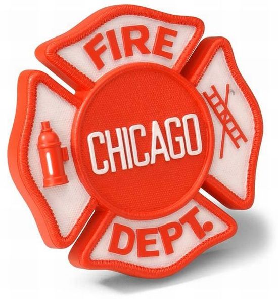 Code 3 Chicago Fire Department Resin Patch 13026