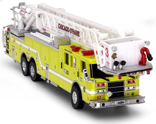 Code 3 Chicago O'Hare Pierce Platform Ladder 63 (12909)