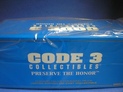 Code 3 Chicago Police Command Truck (12538)