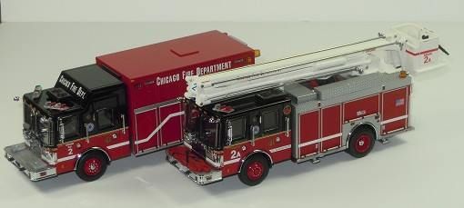 Code 3 Chicago Fire Dept. Squad 2A Snorkel (12646)