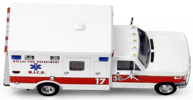 Code 3 Dallas Ford F-350 17 Ambulance (12102)