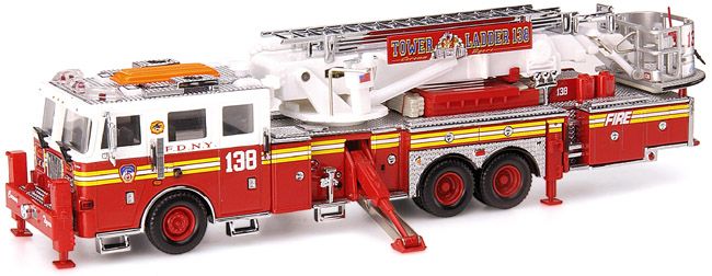 Code 3 FDNY Aerialscope Tower Ladder 138 (12735)