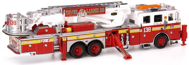 Code 3 FDNY Aerialscope Tower Ladder 138 (12735)