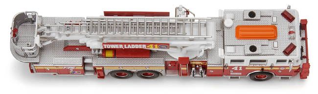 Code 3 FDNY Aerialscope Tower Ladder 41 (12736)