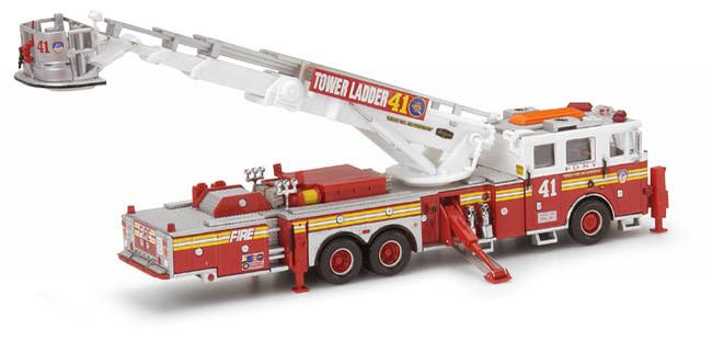 Code 3 FDNY Aerialscope Tower Ladder 41 (12736)
