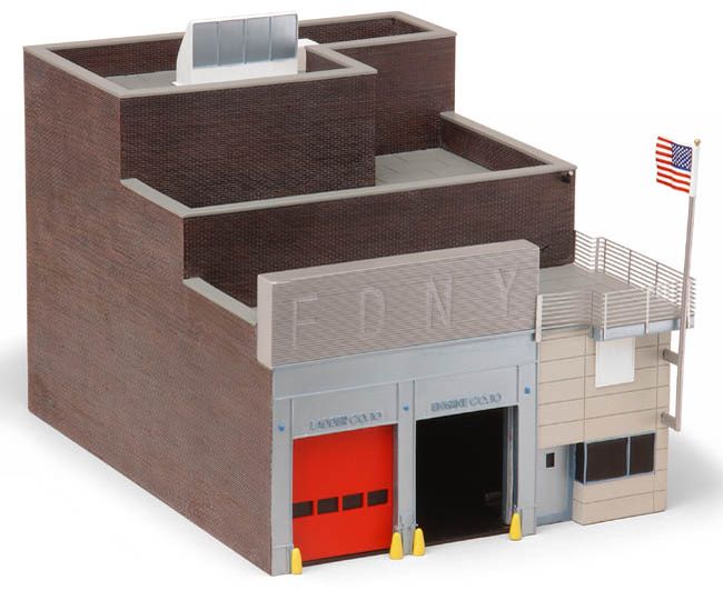 Code 3 FDNY E-10 / L-10 Firehouse (13109)