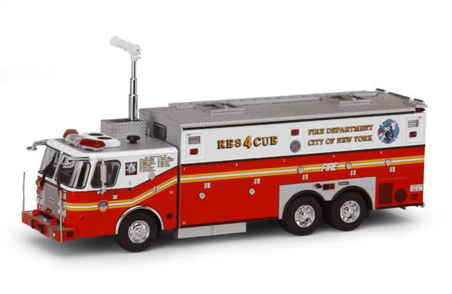 Code 3 FDNY E-One Heavy Rescue #4 (12692)