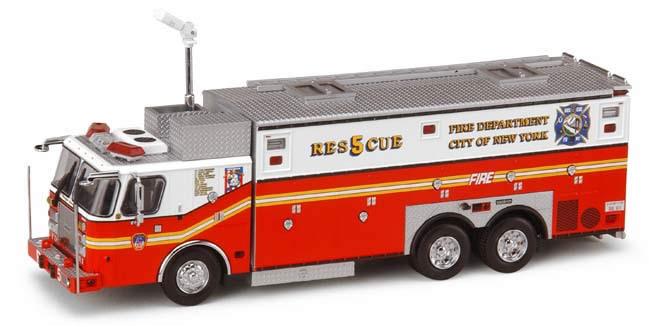 Code 3 FDNY E-One Heavy Rescue #5 (12691)