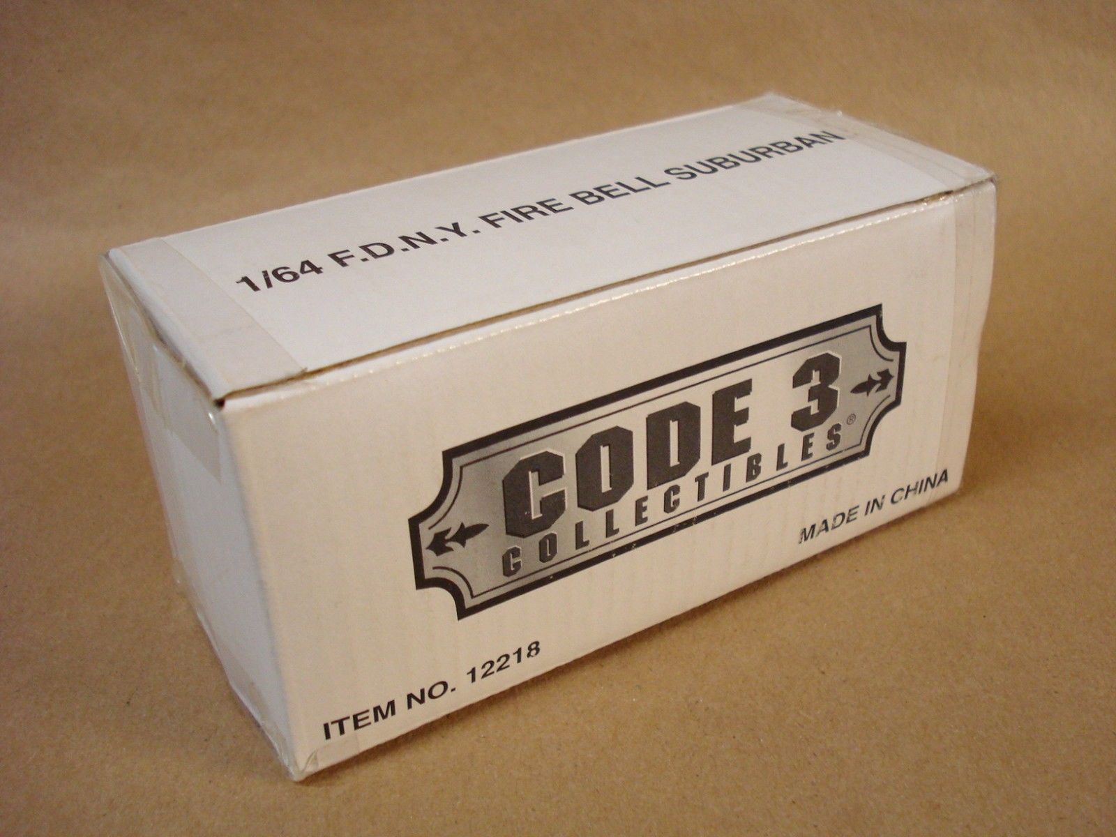 Code 3 FDNY Fire Bell Suburban 60th Anniversary (12218)