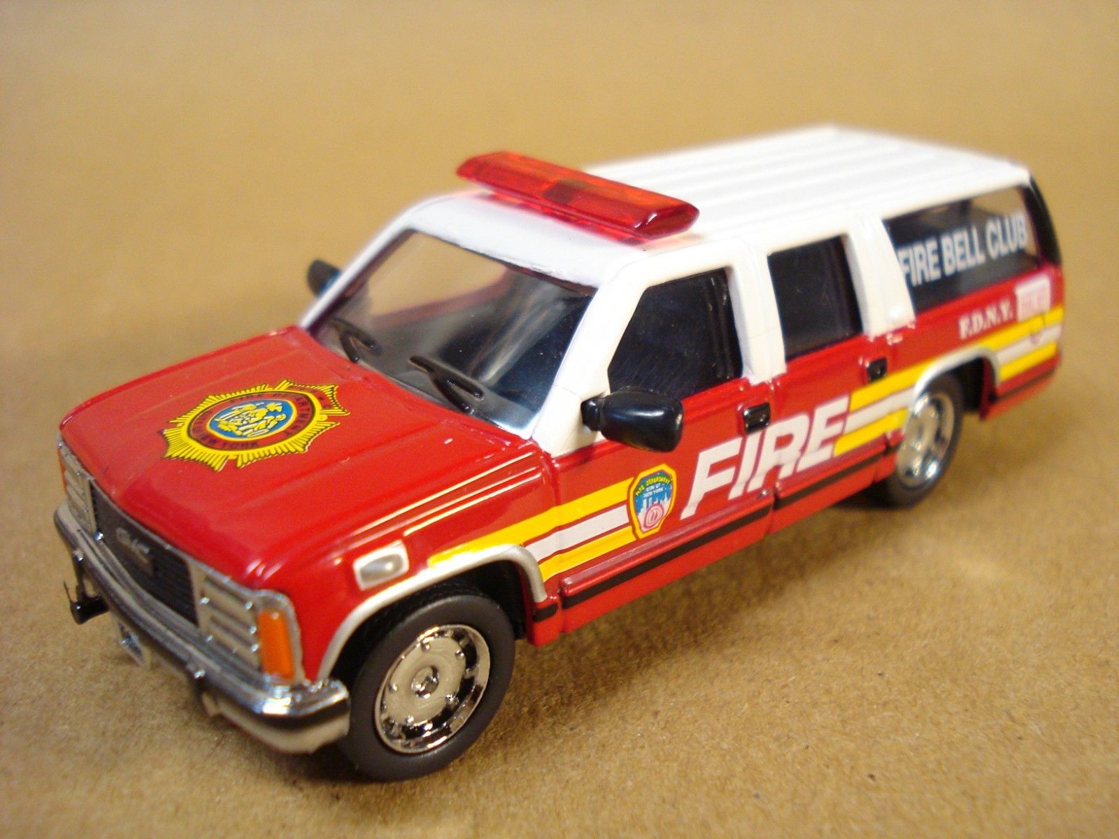 Code 3 FDNY Fire Bell Suburban 60th Anniversary (12218)