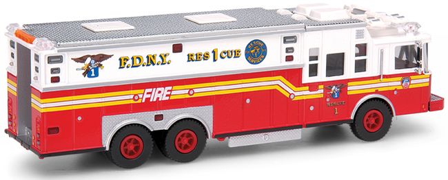 Code 3 FDNY Saulsbury Heavy Rescue 1 (12703)