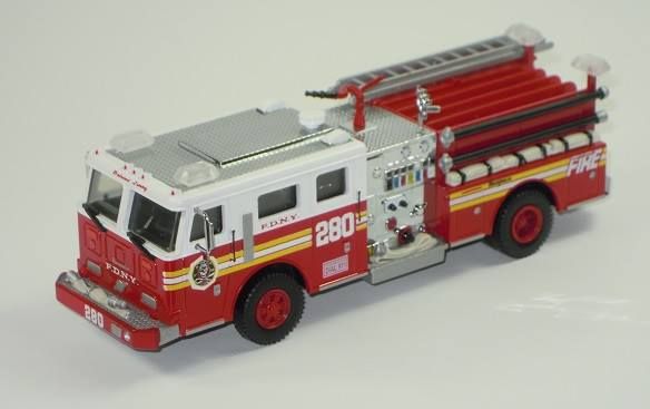 Code 3 FDNY JC Penny Special - Seagrave Pumpers E280 (02453-0280)