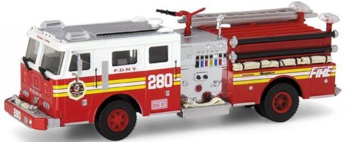 Code 3 FDNY JC Penny Special - Seagrave Pumpers E280 (02453-0280)