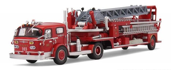 Code 3 FDNY LADDER 103 American LaFrance TDA (12499)