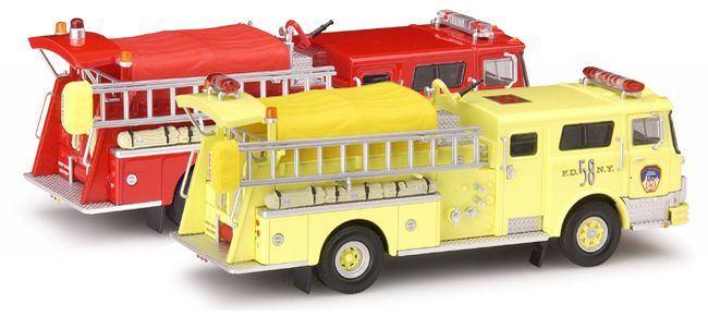 Code 3 FDNY Mack CF Pumper 271 Red (12355-0271)