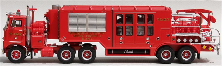 Code 3 FDNY Super Pumper System Mack Super Pumper (12540)