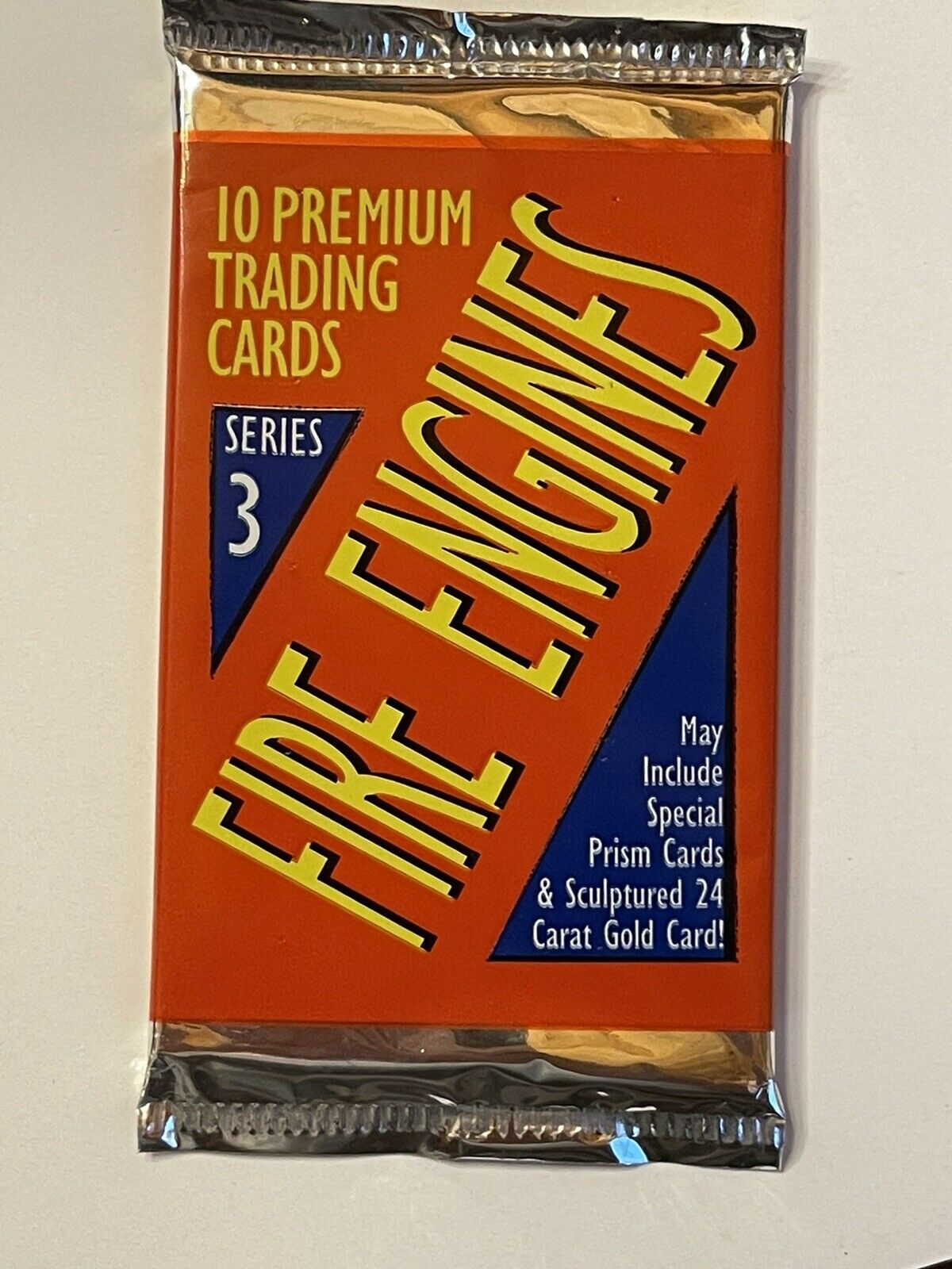 Code 3 First Choice Series 3 Fire Engines Trading Card Set