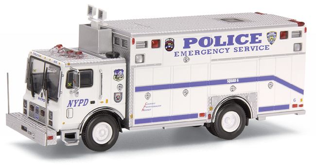 Code 3 NYPD Mack/Saulsbury Heavy Rescue Truck (12550)