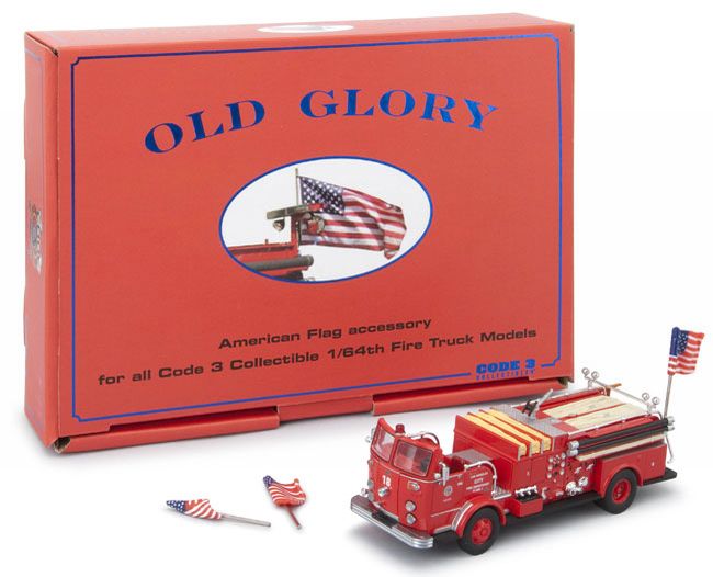 Code 3 Old Glory Flag Assortment (12564)