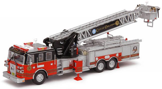 Code 3 Orlando Sutphen Tower Ladder L9 (12934)